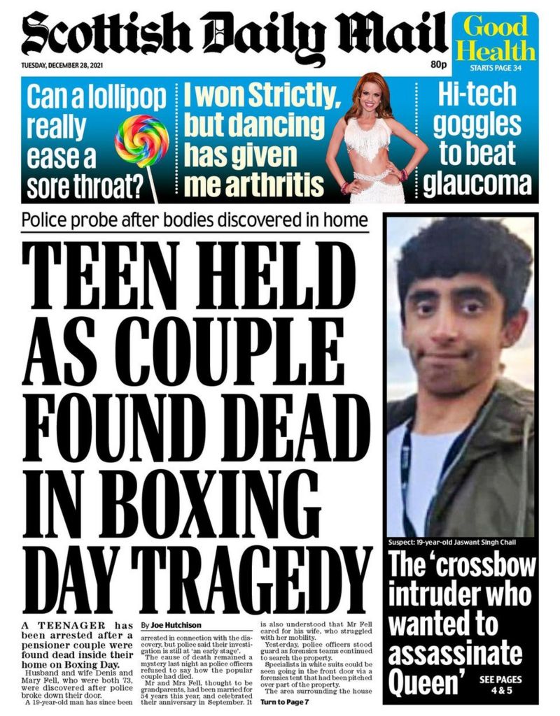 Scotland's papers: 'Omicron tsunami hits' and 'Boxing Day tragedy ...