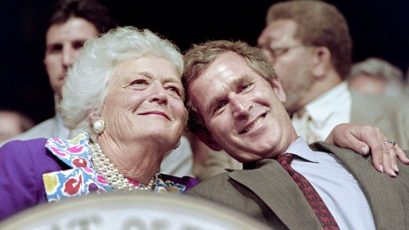 Barbara Bush: A life in pictures - BBC News