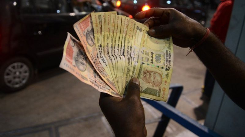 Why India wiped out 86% of its cash overnight - BBC News