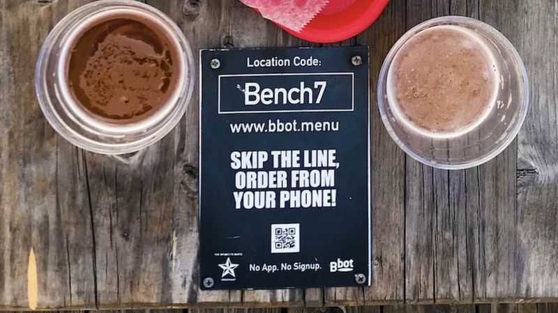 How Covid turbocharged the QR revolution - BBC News