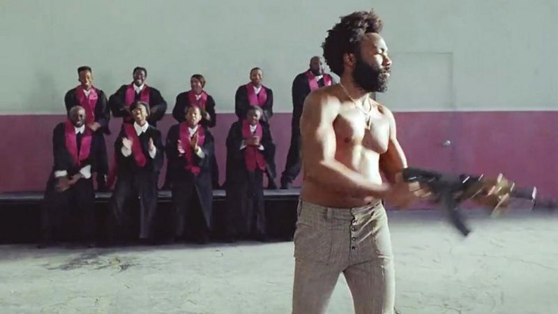 Will Gompertz reviews Childish Gambino's This is America video ...