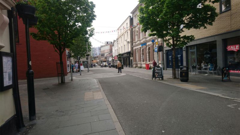 Bridgend and the M4: How the motorway shaped the town - BBC News