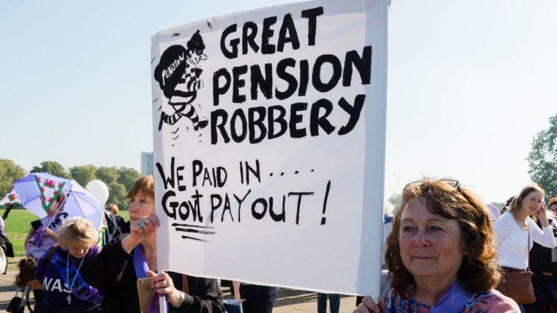 Waspi campaign: The fight against changes to women's state pension age - BBC News
