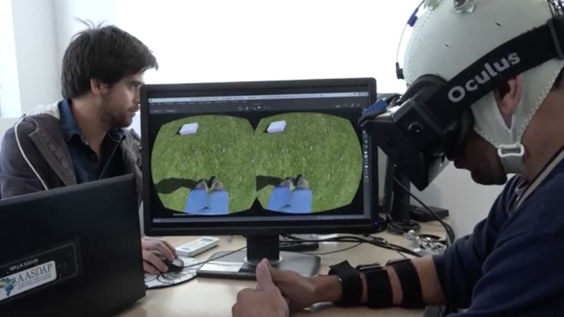 Brain-robot training triggers improvement in paralysis - BBC News