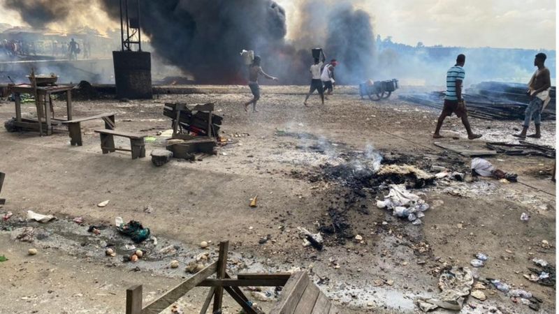 Fire outbreak in Port Harcourt today: How kpo fire fuel cause disasters ...