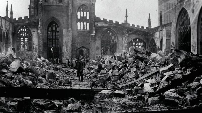 Blitzed cities still deprived 75 years after war - BBC News