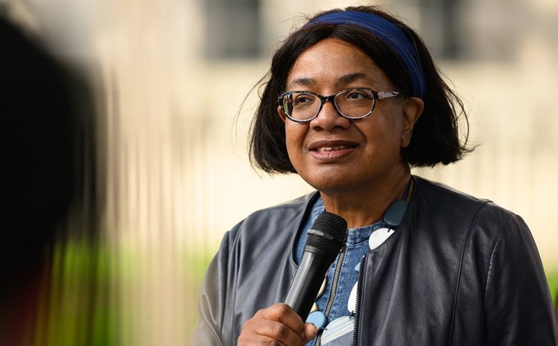 Diane Abbott hits out at racism in politics after donor row - BBC News
