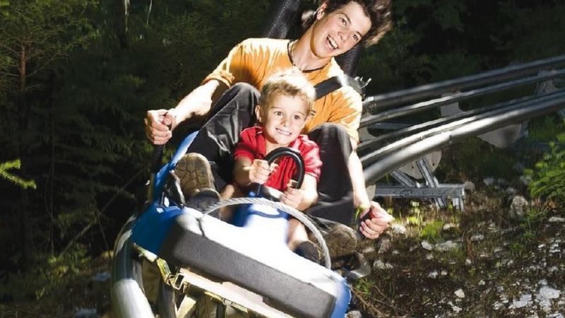 'UK's first' alpine coaster gets go-ahead in Snowdonia - BBC News