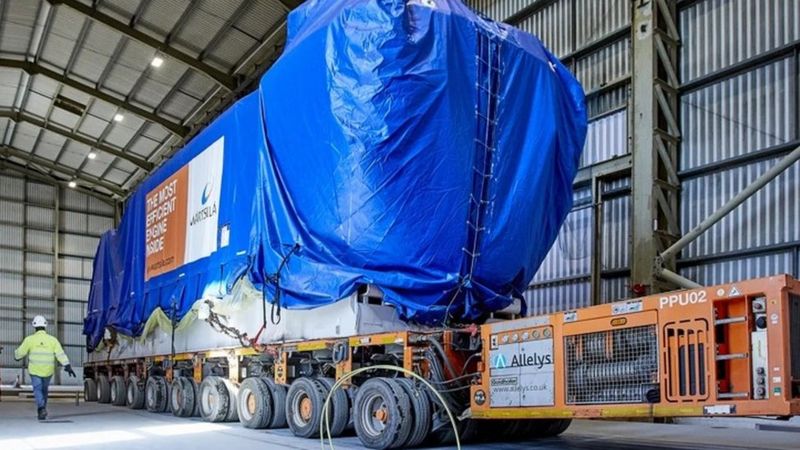 Work under way to double Brigg power station capacity - BBC News