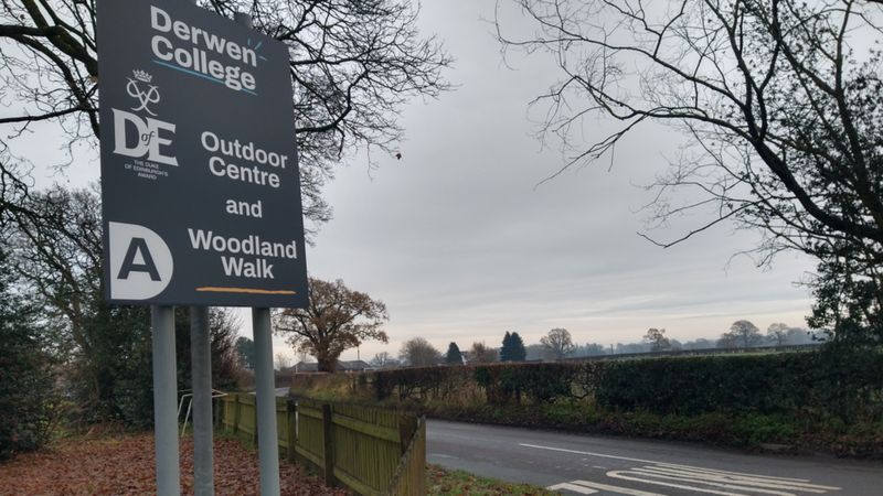 Derwen College calls for speed limit reduction - BBC News