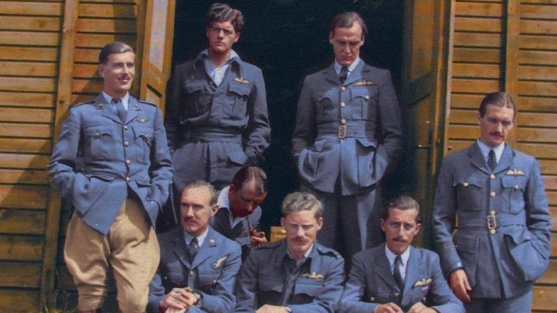 Spitfire found in peatbog slowly being pieced back together - BBC News