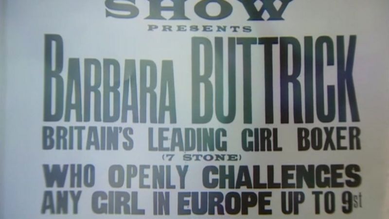 Barbara Buttrick: The woman who boxed to the top - BBC News