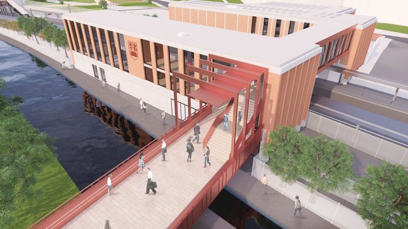 Camp Hill line reopening 'step closer' as train tested - BBC News