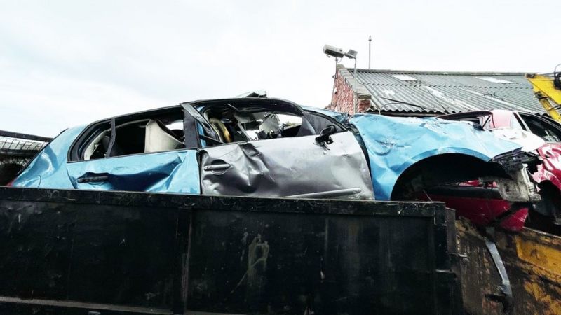 Crack cocaine found in Middlesbrough vehicle headed for crusher - BBC News