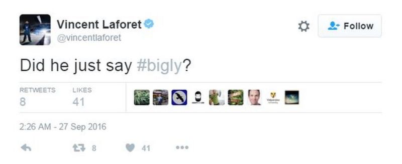 Who, What, Why: Did Donald Trump use the word ‘bigly’? - BBC News