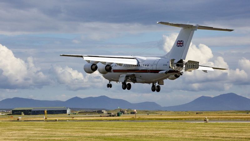 RAF jet named after Caernarfon world war hero Lionel Rees - BBC News