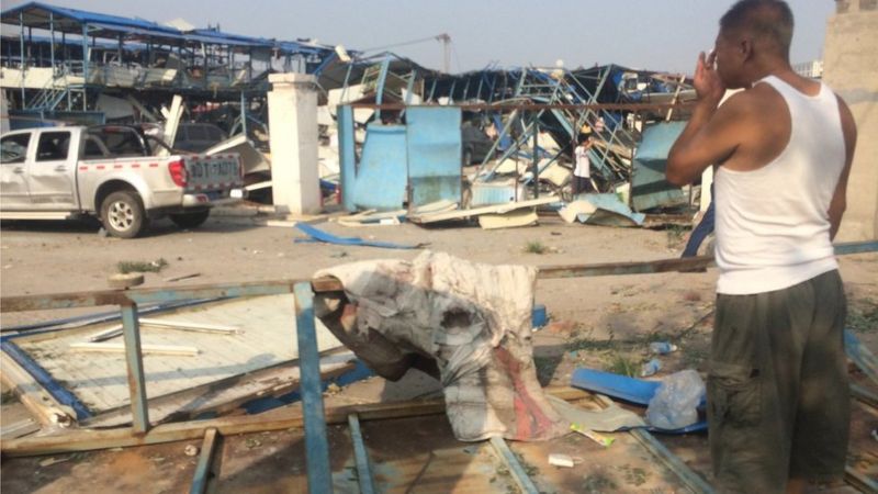 Tianjin chemical blast: China jails 49 for disaster - BBC News