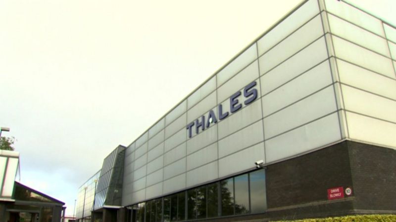 Thales: Belfast missile-making firm awarded £223m contract - BBC News