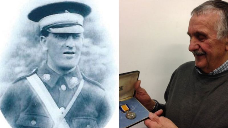 Bloody battle of Mametz Wood commemorated 100 years on - BBC News