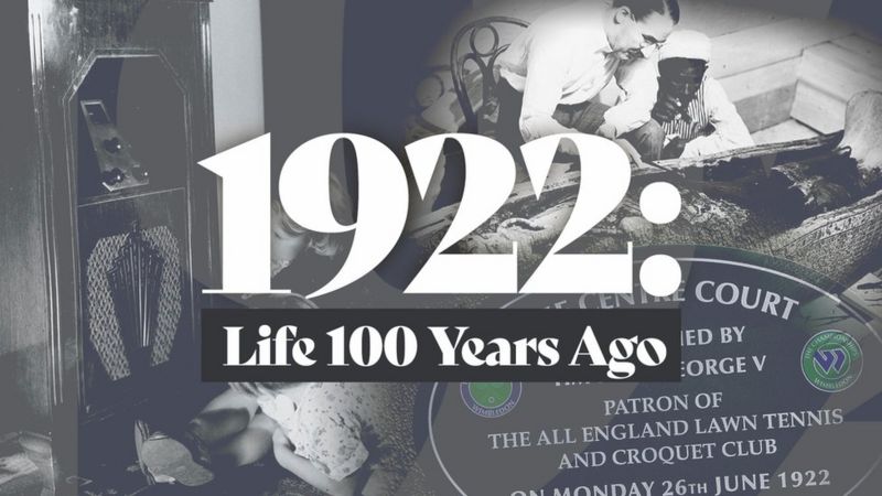 Then and Now: The events of a life a century ago - BBC Newsround