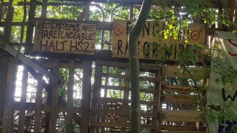 Swampy among final protesters evicted from HS2 camp in Buckinghamshire ...