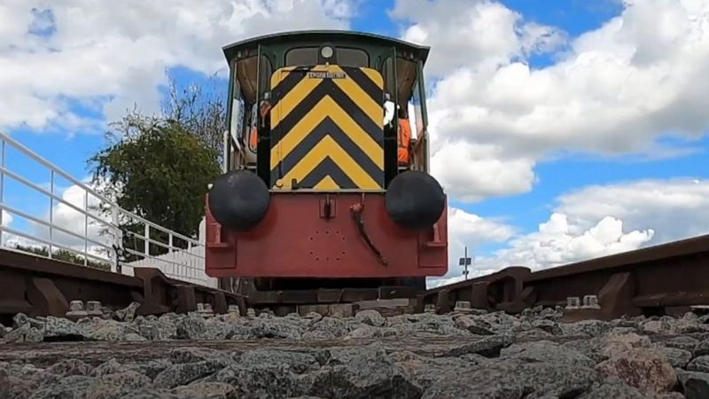 Yorkshire Wolds heritage railway reopens for new season - BBC News