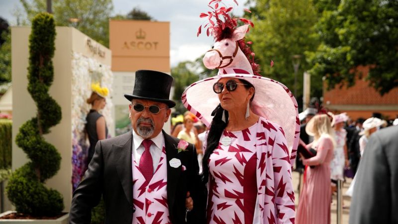 Royal Ascot Ladies' Day 2019 in pictures - BBC News