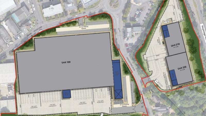 Addlestone business park development plans set for approval - BBC News