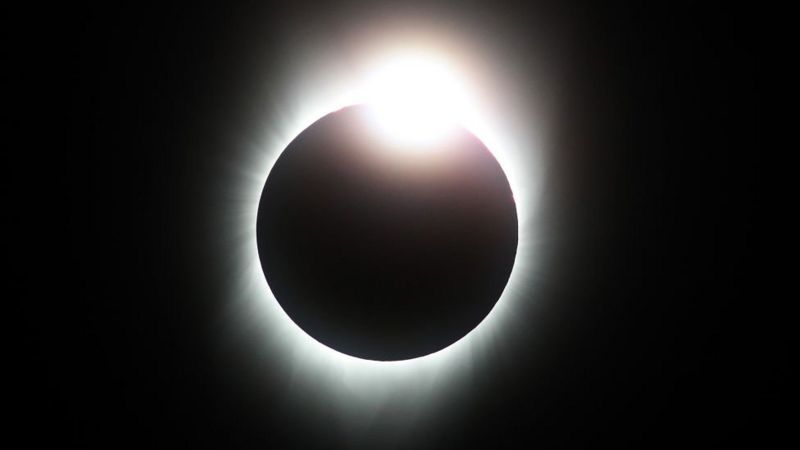 Solar eclipse: Nasa will launch three rockets during darkness - BBC ...