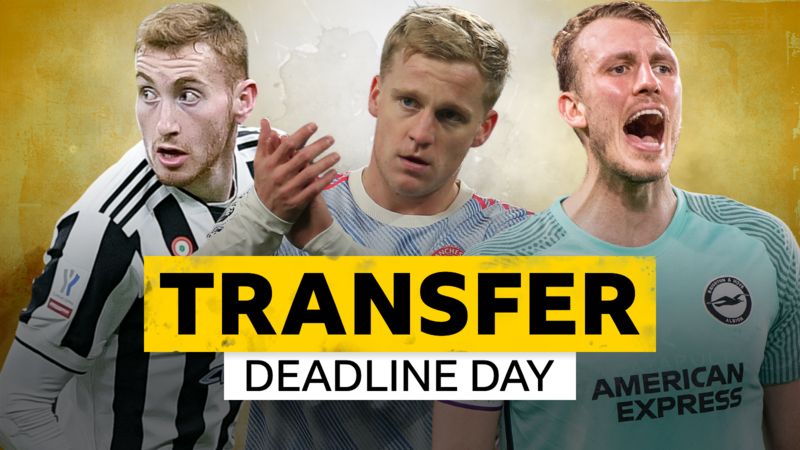 Follow transfer deadline day live - BBC Sport