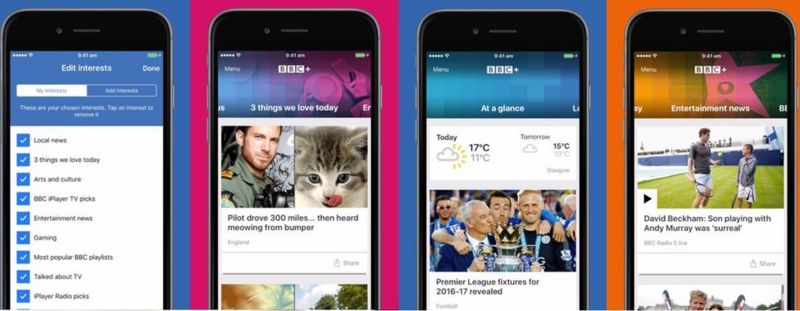 BBC+ app gathers together content in personalised hub - BBC News