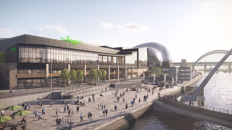 New Gateshead Quayside plan images revealed - BBC News