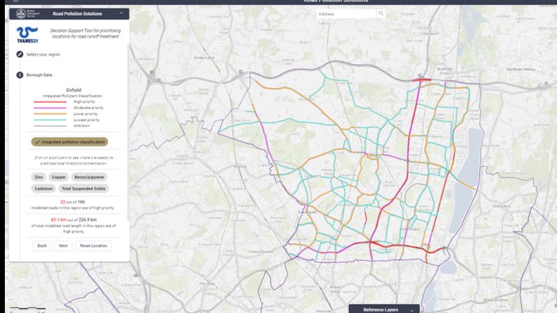 London pollution: Maps shows worst areas for road run-off pollution ...
