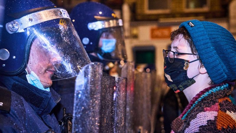 Bristol Kill The Bill The Protesters Perspective Bbc News