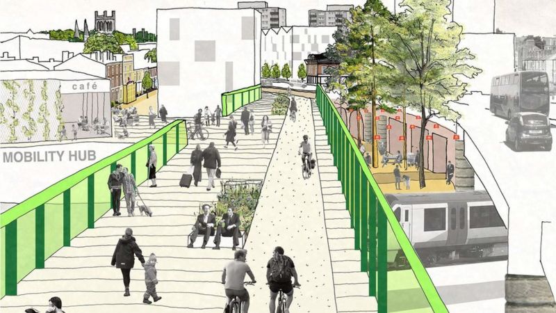 Plans to transform area around Chester railway station revealed - BBC News