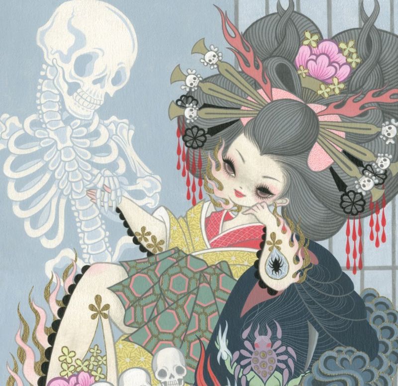 Japanese artist Junko Mizuno's 'gothic-cute' art on show in Cumbria ...