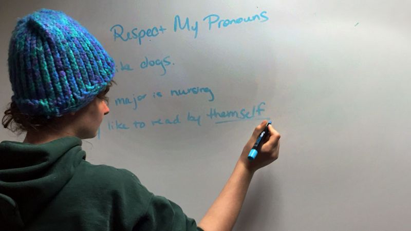 Beyond 'he' and 'she': The rise of non-binary pronouns - BBC News