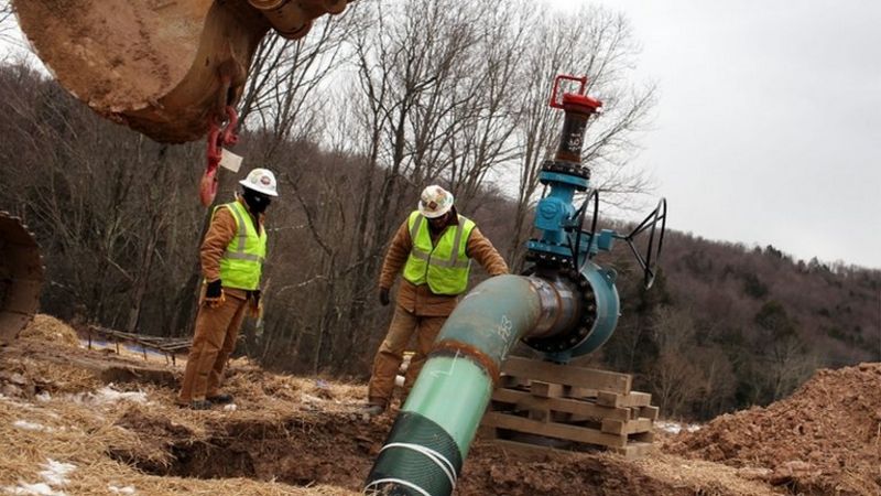 Scottish government backs ban on fracking - BBC News