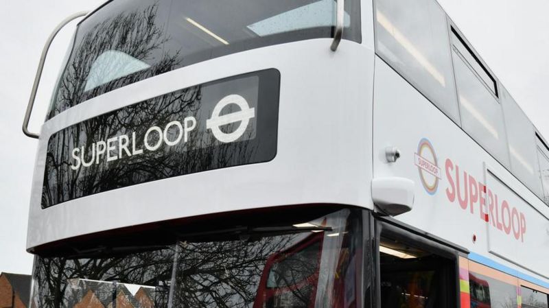Superloop bus maps revealed as consultation begins - BBC News