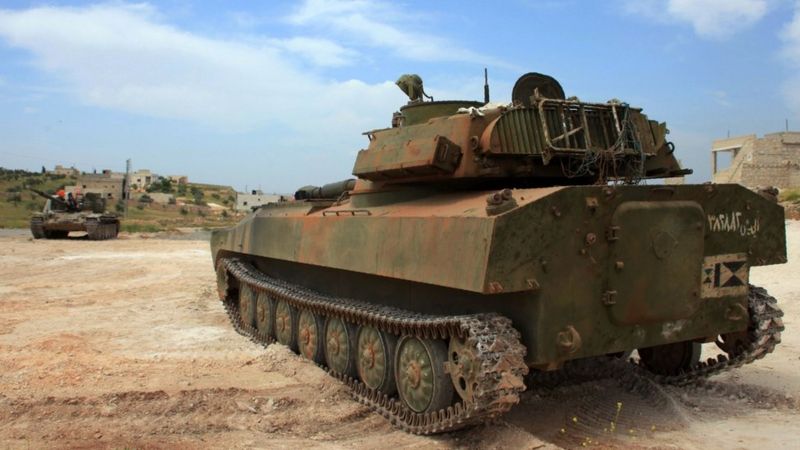 Syria Conflict Intense Fighting In North Threatens Truce Bbc News