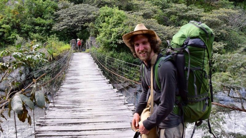 Harry Greaves who died in Peru left recorded poetry - BBC News