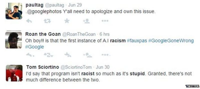 Google apologises for Photos app's racist blunder - BBC News
