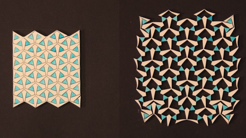 Islamic art inspires stretchy, switchable materials - BBC News