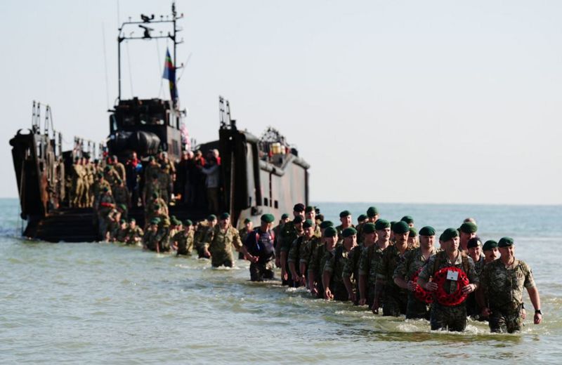 In pictures: The 80th anniversary of D-Day - BBC News