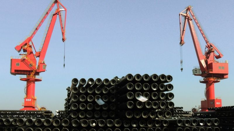 What's behind China's cheap steel exports? - BBC News