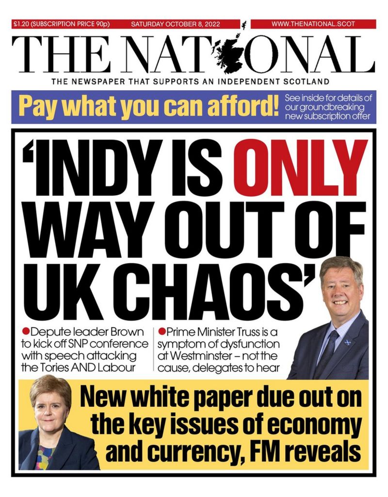 Scotland's papers: New Tory sleaze row and record A9 death toll - BBC News