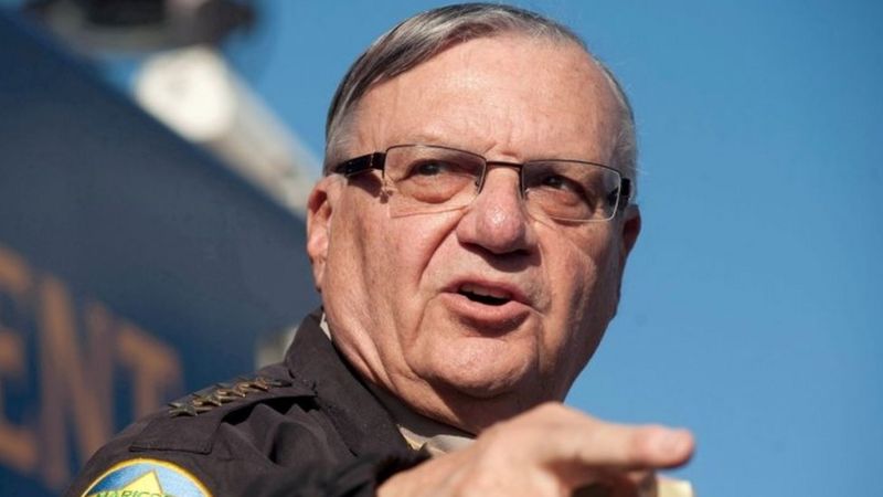 President Trump Pardons Controversial Sheriff Joe Arpaio Bbc News