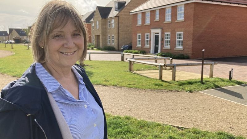 Overstone Leys residents say promised green spaces never appeared - BBC ...