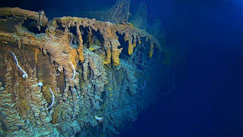 Titanic: las asombrosas imágenes del barco que muestran su deterioro y ...