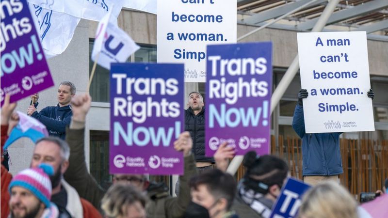 Uk Government To Block Scottish Gender Bill Bbc News